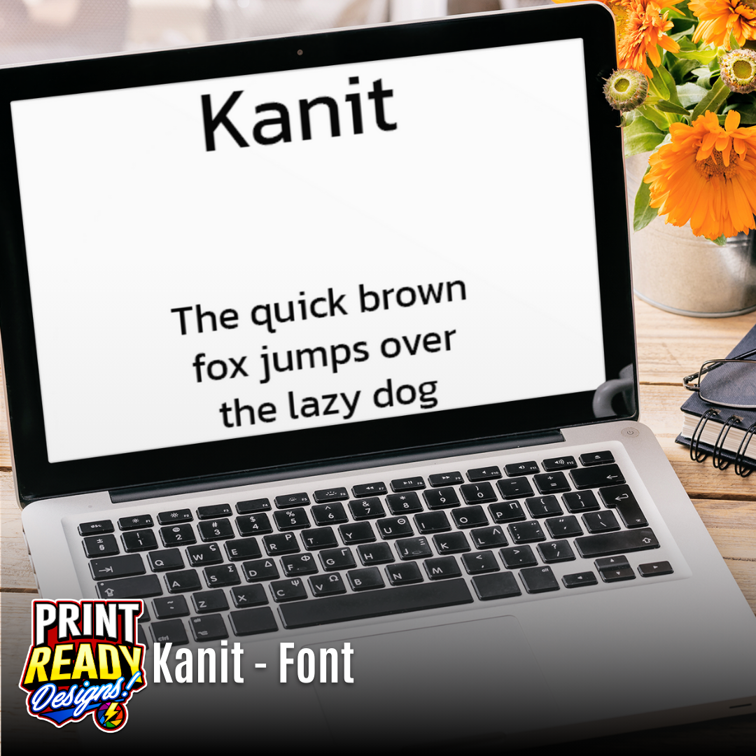 Fonts -Kanit